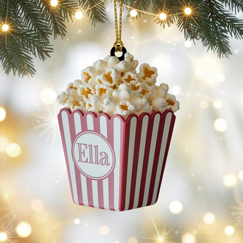 Christmas Popcorn - Etsy