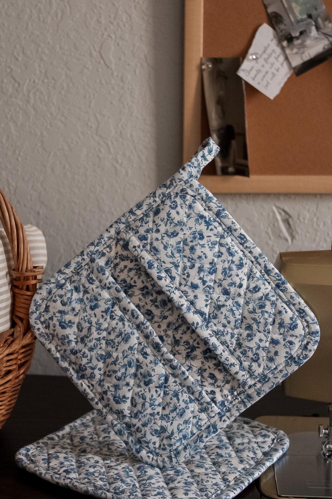 Quilted Potholder With Pockets PDF SEWING PATTERN - Etsy