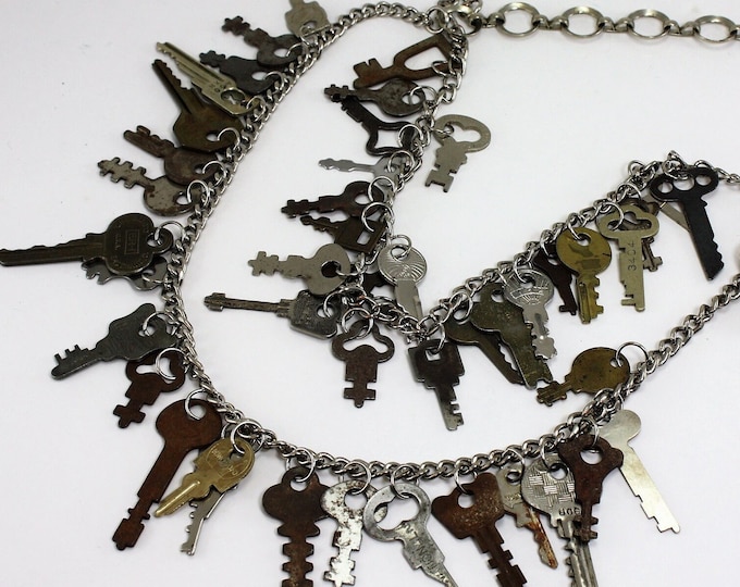 Reserved 4 Harper - Vintage Antique Distressed Keys Skeleton Keys Lock ...