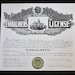 Vintage Embalmers License 1958 Mortician Funeral Home Embalming ...