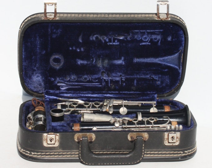 Vintage Clarinet German West Germany 75854 in Ess & Ess Hard Case ...