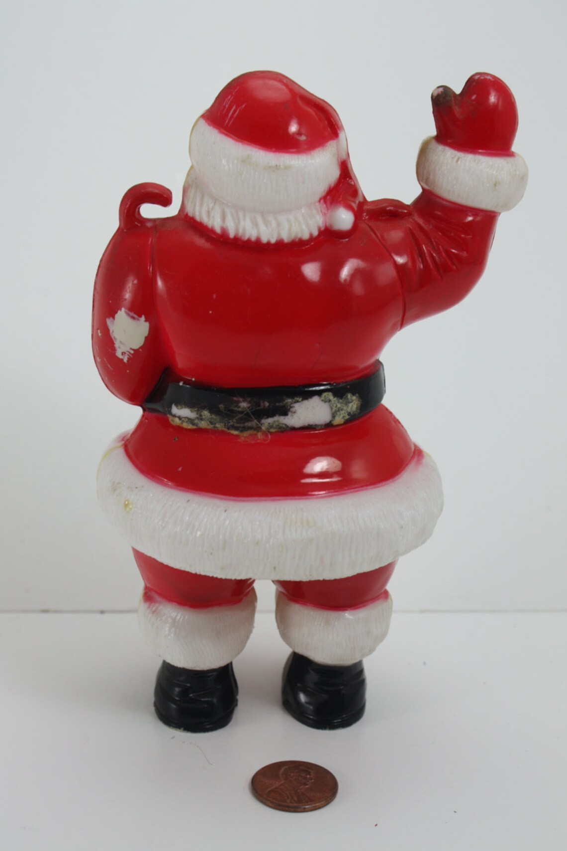 Vintage Celluloid Candy Container Christmas Santa Claus St. | Etsy