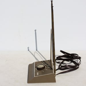 Vintage TV Television Antenna Bunny Ears Rabbit Ears RCA Telescoping ...