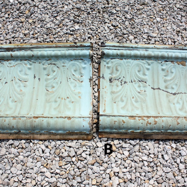 Antique Reclaimed Tin Ceiling Tiles - Etsy