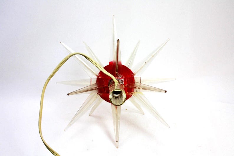 Vintage Bradford Star of Bethlehem Star Starburst Plastic Light up ...