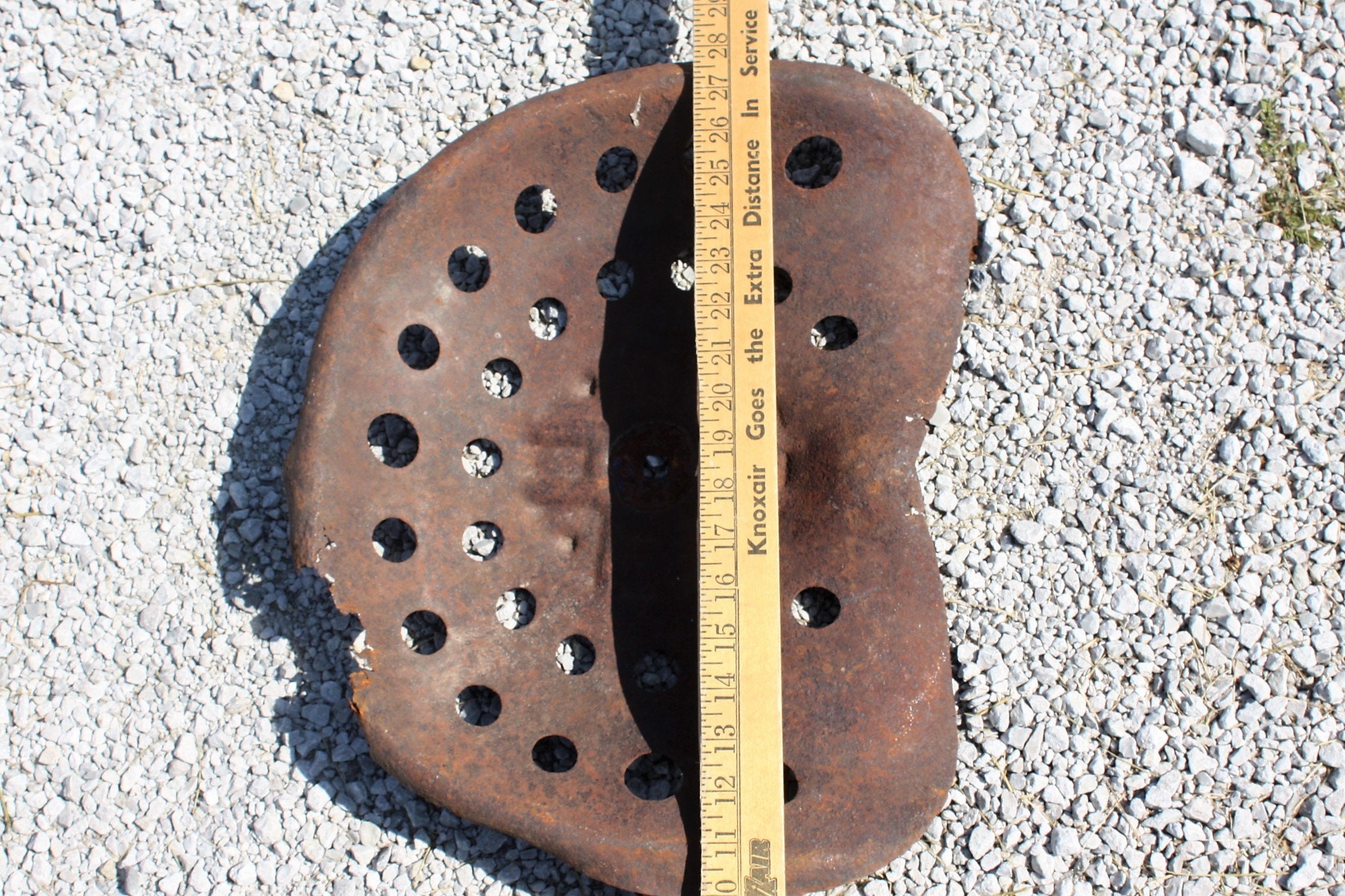 Vintage Antique Tractor Seat Rustic Garden Farm Parts | Etsy