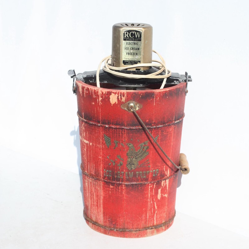 Vintage Ice Cream Maker - Etsy