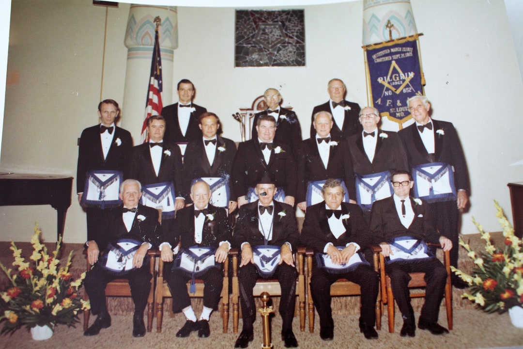 Vintage Ancient Free & Accepted Masons Freemason Photos Secret ...