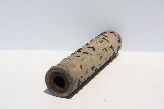 Antique Vintage Wallpaper Print Roller Industrial Salvage - Etsy