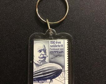 Zeppelin Keychain - Etsy