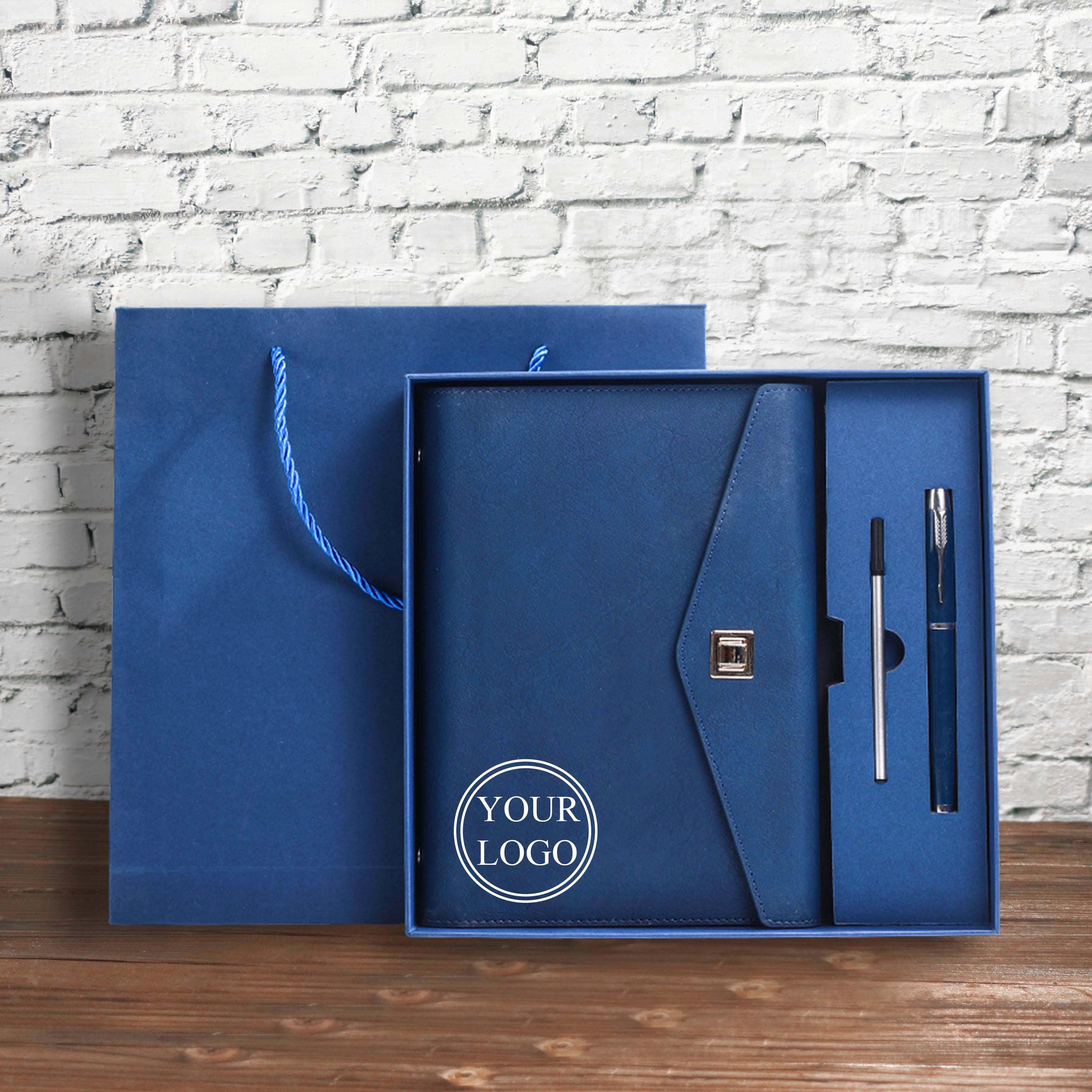 Christmas Corporate Gift Set,personalized Logo Notebook, Pen & Notebook ...