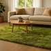 Handmade Moss Rug - Realistic Green 3D Forest Carpet for Cozy Home ...