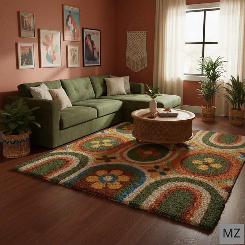 Groovy Rug - Etsy