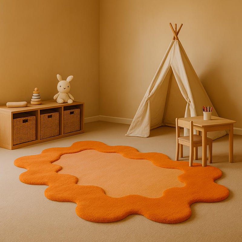 Blob Rug - Etsy