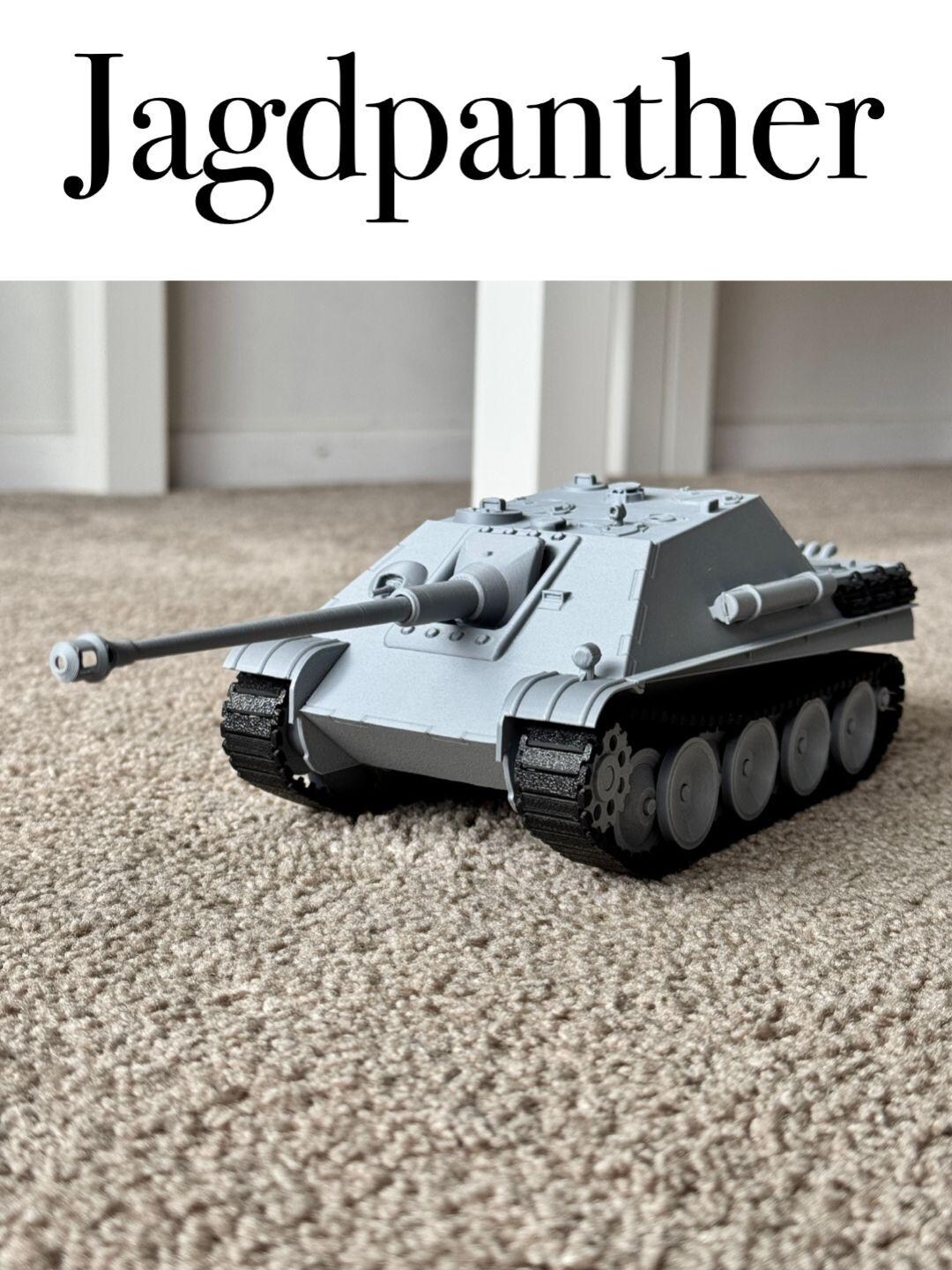 Jagdpanther German WW2 Tank Destroyer – Highly Detailed Scale Model for ...