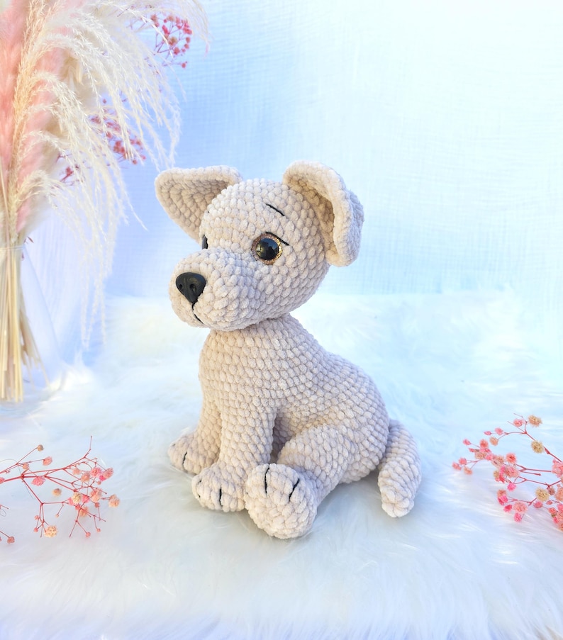Crochet Labrador Dog Pattern: Amigurumi Puppy (PDF Pattern) - Etsy