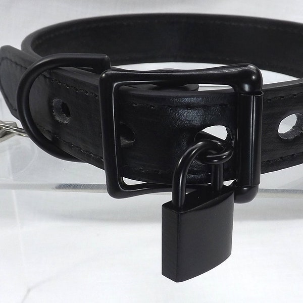 Locking Submissive Collar - Etsy