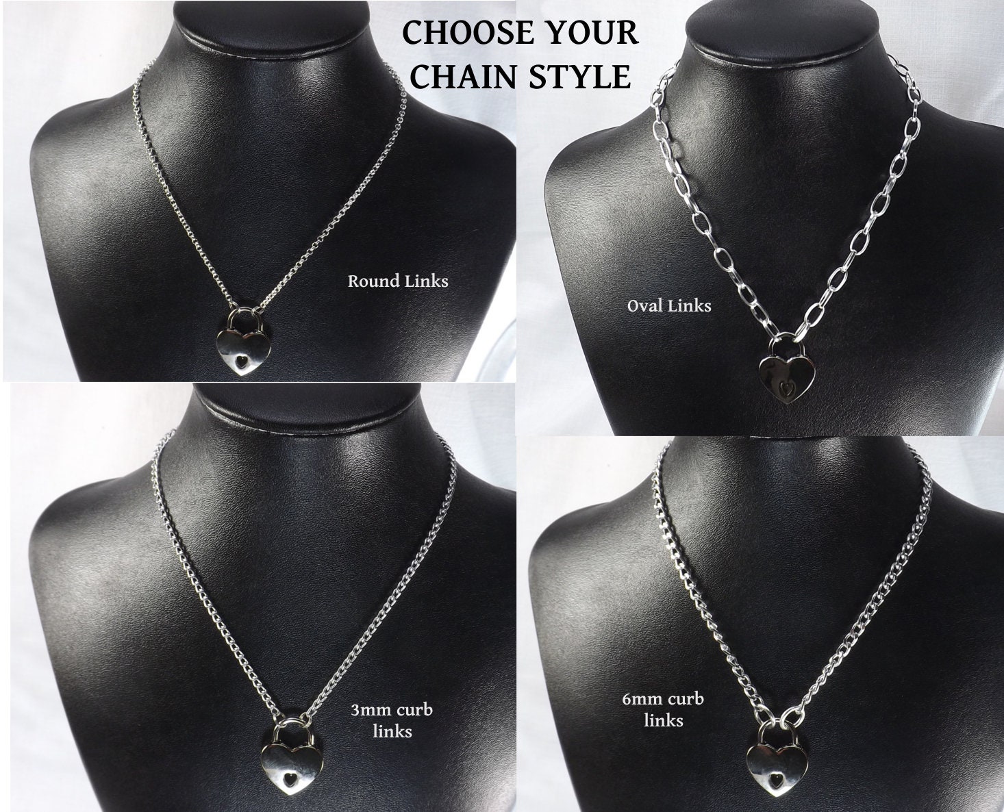 Locking Necklace - Etsy