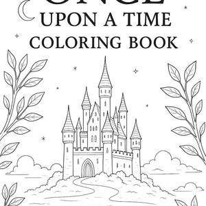 Once Upon A Time Coloring Pages - Etsy