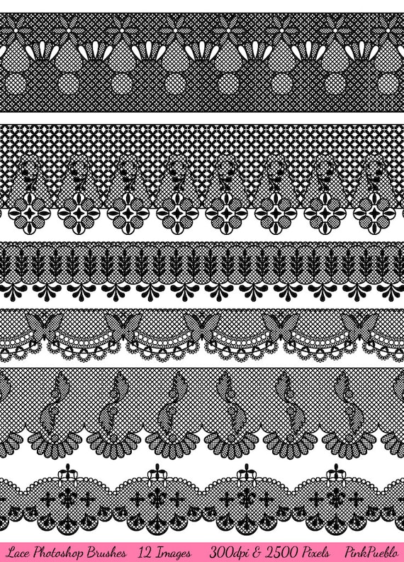 Lace Photoshop Brushes Lace Borders Photoshop Brushes, 41% OFF