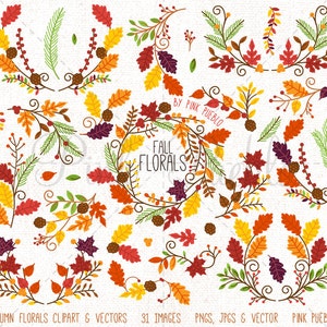 Thanksgiving Flower Clipart Clip Art, Thanksgiving Autumn Fall Laurel ...