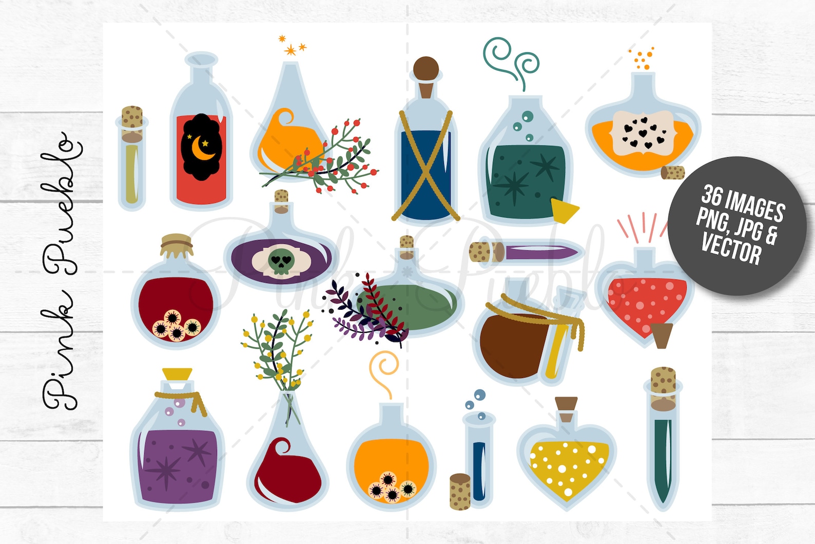 Potion Clipart Potion Clip Art Magic Clipart Clip Art - Etsy