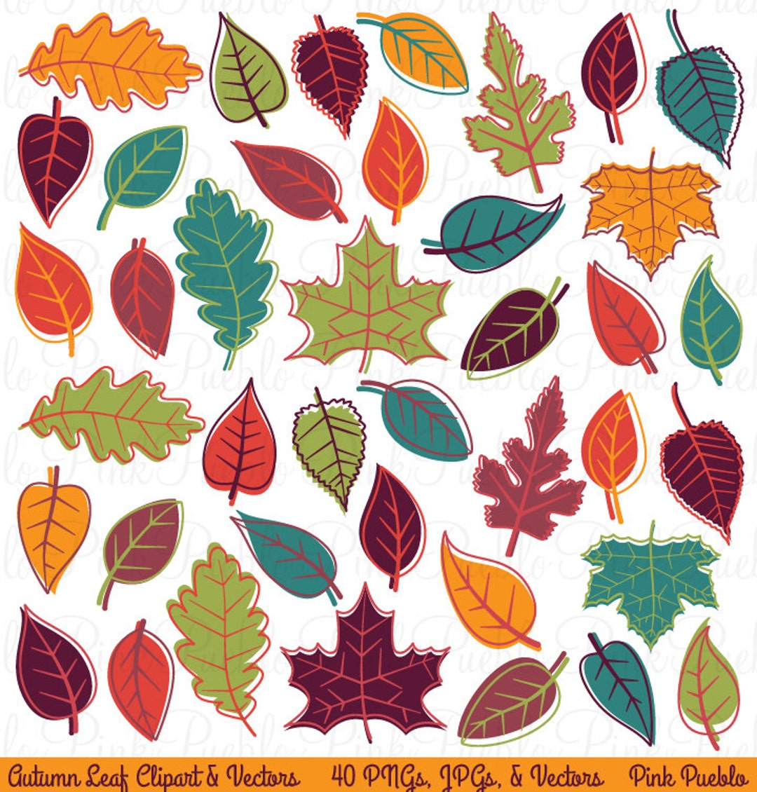 Autumn Fall Leaves Clipart Clip Art, Thanksgiving Leaf Clipart Clip Art ...