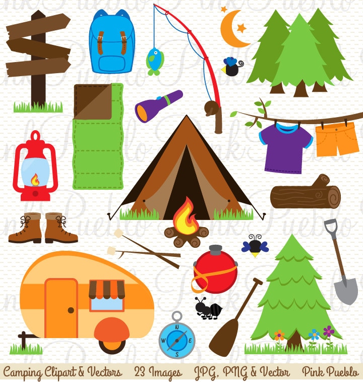 Camping Clip Art