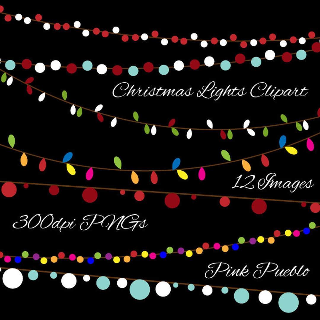 Christmas Lights Clipart Clip Art, Holiday Lights Clip Art Clipart ...