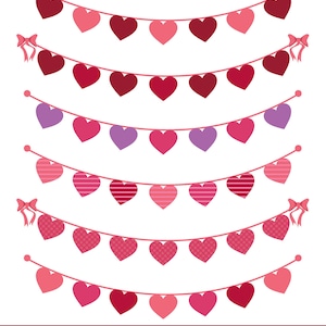 Valentines Day Bunting Clip Art Clipart, Valentines Day Clip Art ...
