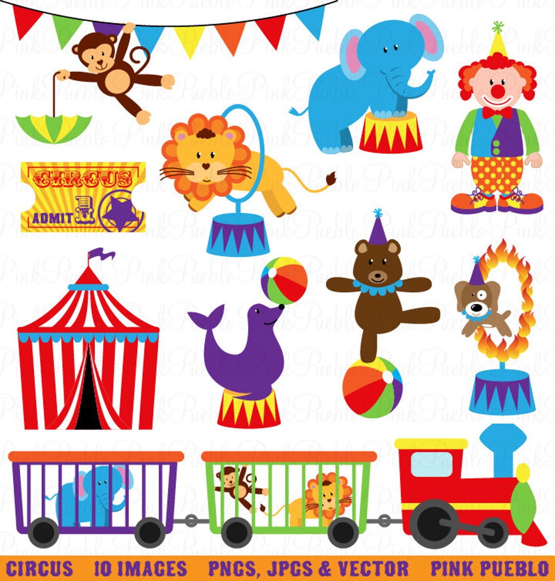 Three Ring Circus Clipart