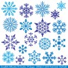 Christmas Floral Clipart Clip Art, Holiday Laurel Wreath Leaf Clip Art ...