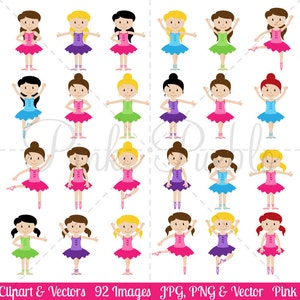 Ballerina Clipart Clip Art Ballet Class Clip Art Clipart - Etsy