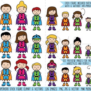 Superhero Stick Figure Clipart Clip Art, Stick People Clipart Clip Art ...