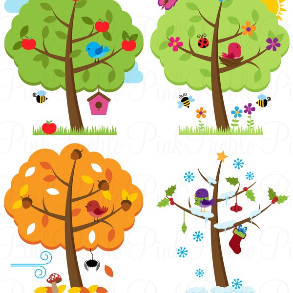 Four Seasons Art - Etsy