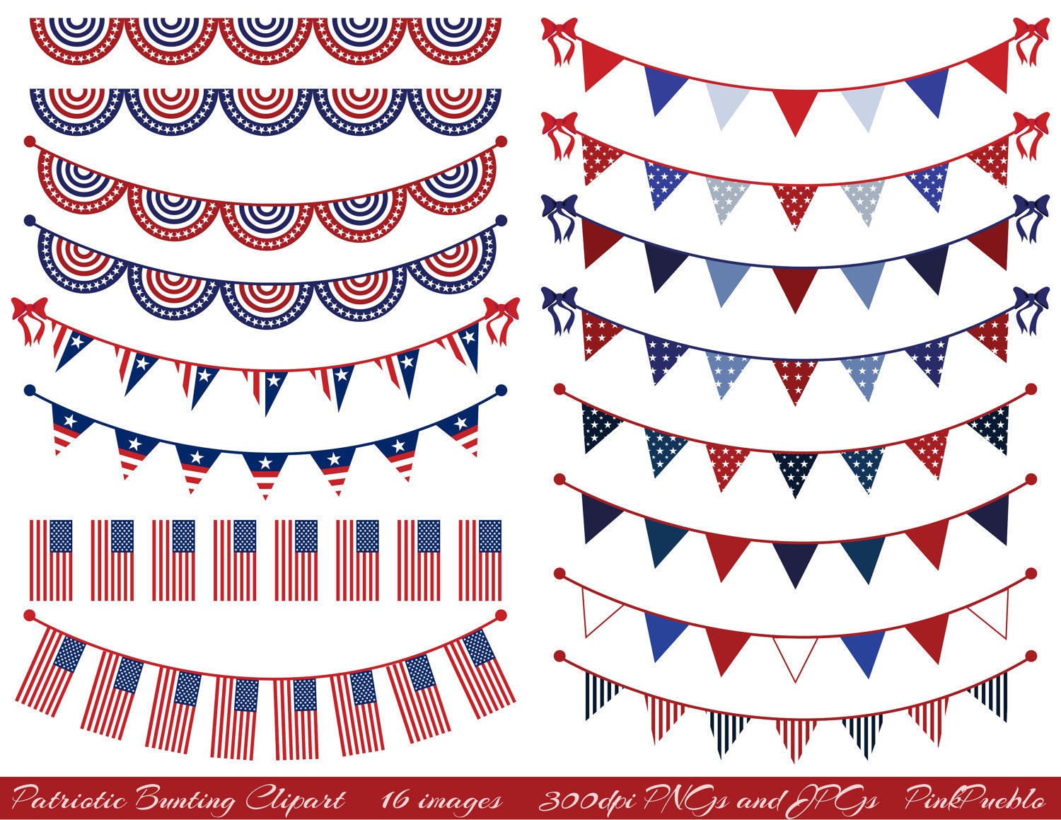 Patriotic Banner Clip Art