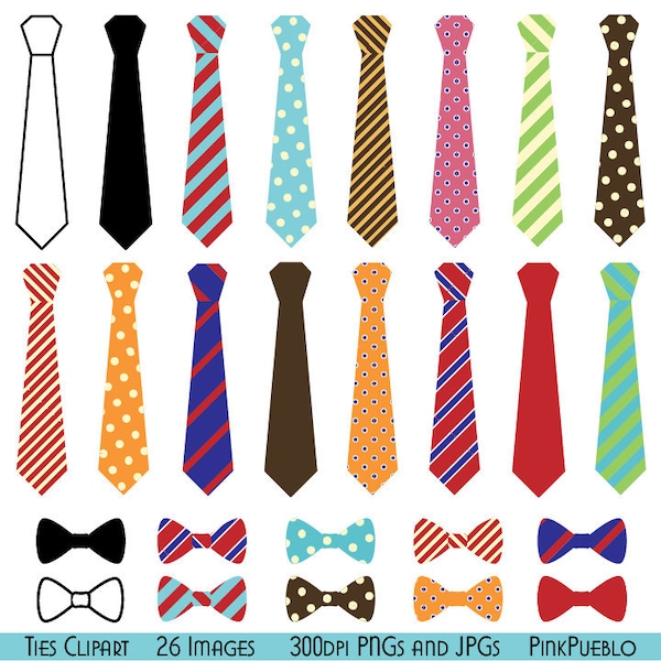 Bow Tie Clip Art - Etsy