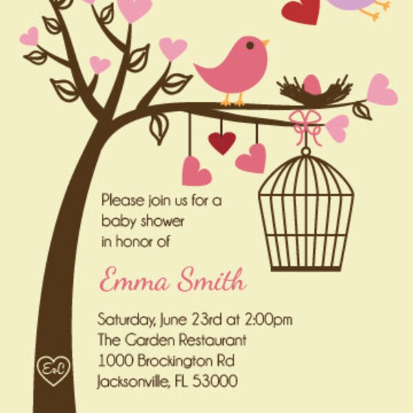 Bird Baby Shower - Etsy
