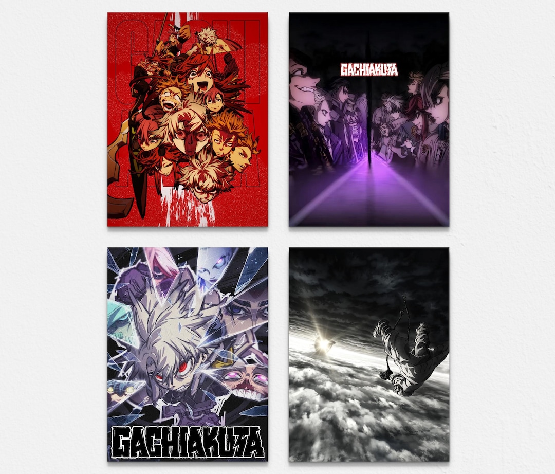 Gachiakuta Anime Poster, Rudo Surebrec Manga Wall Art, Dark Shonen ...