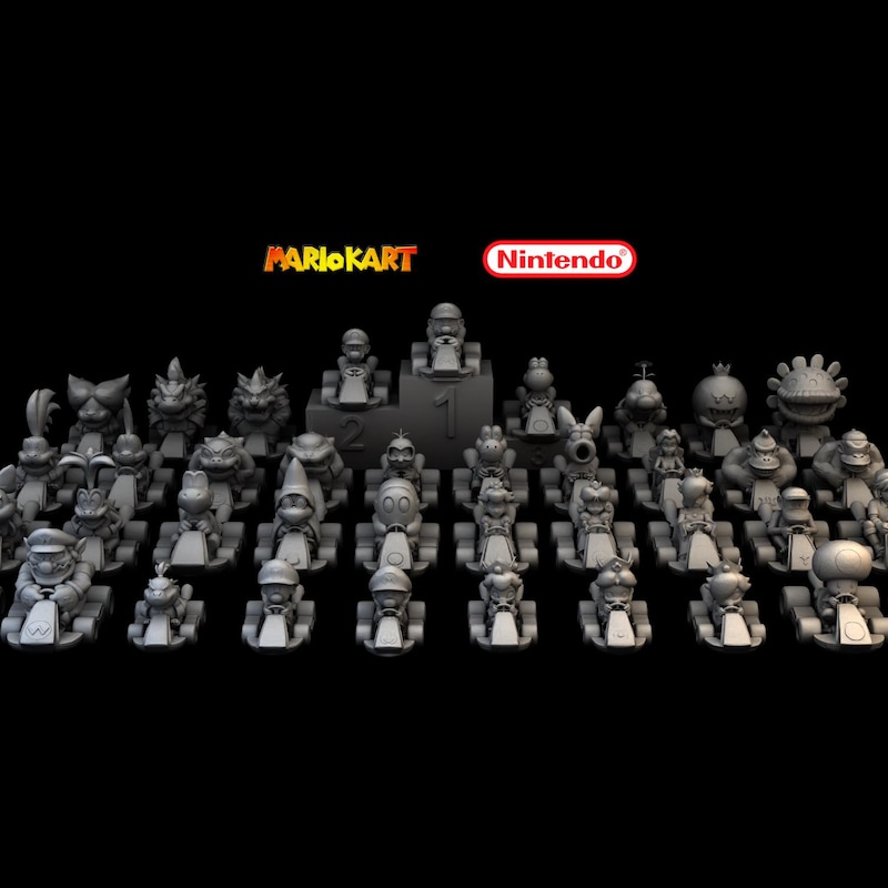 Mario Kart 3d Printing - Etsy