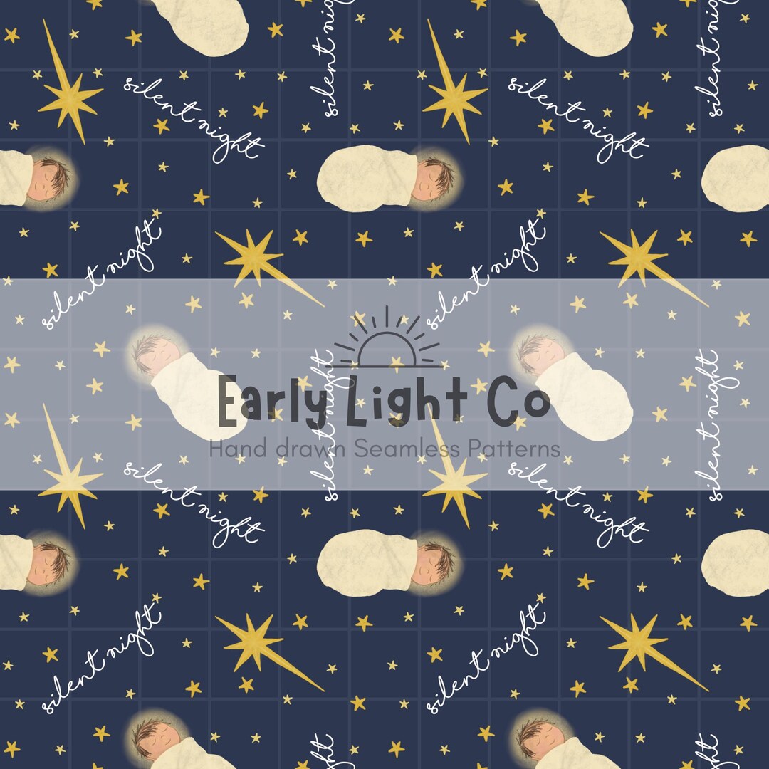 Baby Jesus Musterdesign - Hand gezeichnet PNG Download Digitales Papier ...