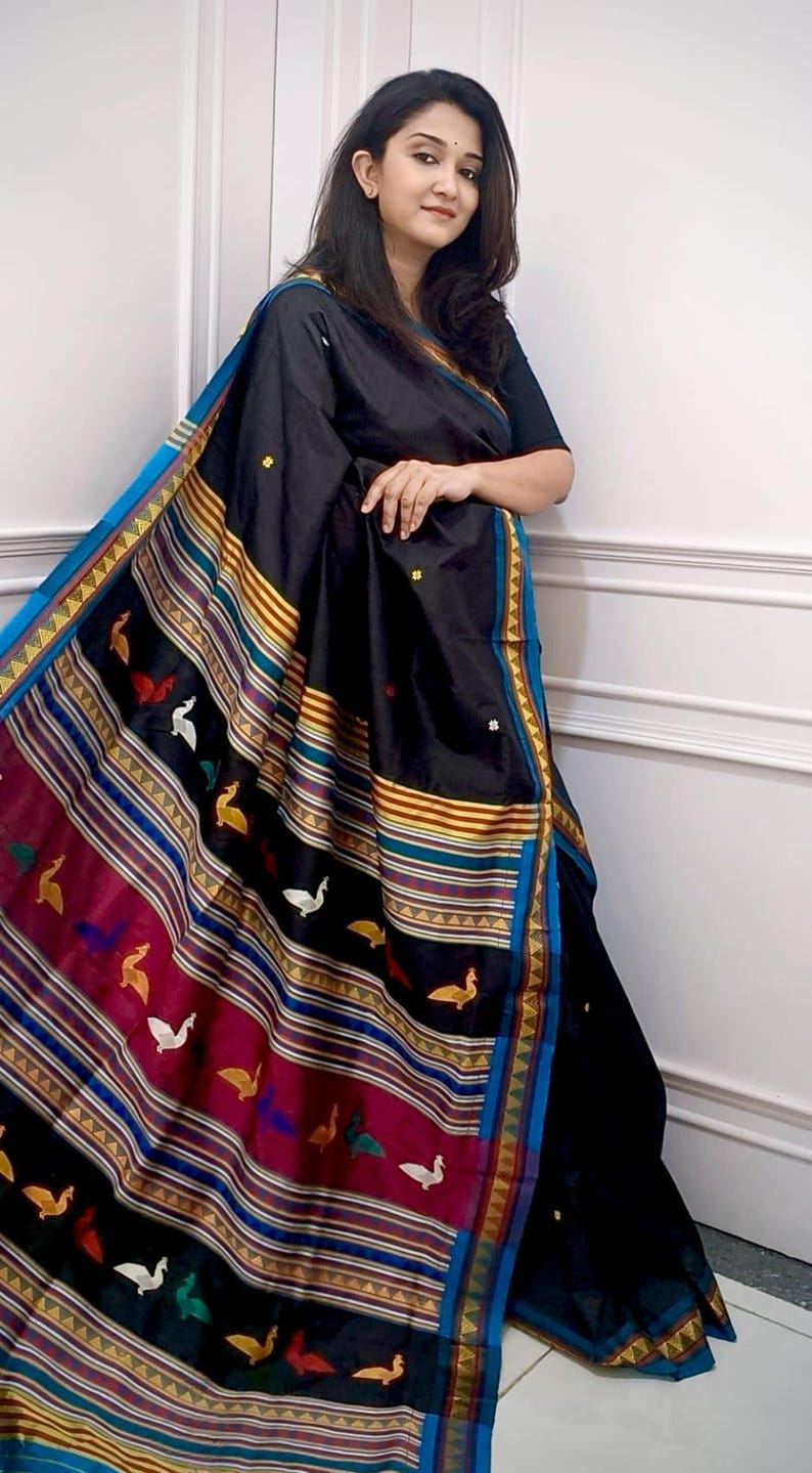 Odisha Khandua Silk Saree – Handwoven Traditional Sambalpuri Ikat Silk ...