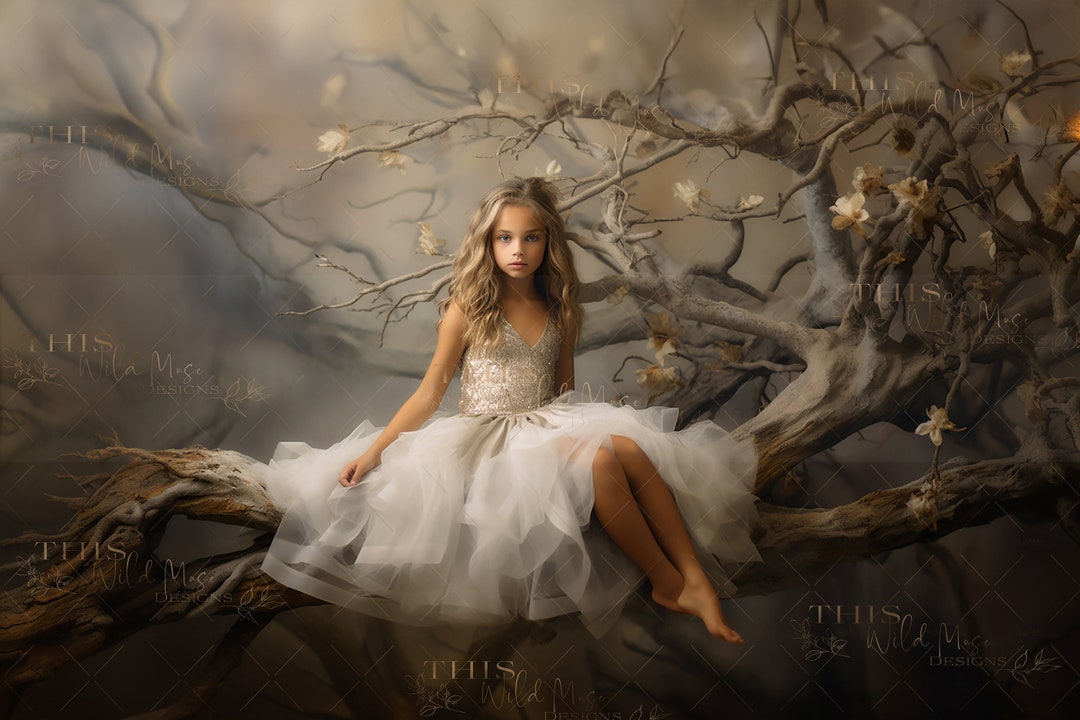 Studio Tree Digital Background, Studio Creative Portrait Digital ...