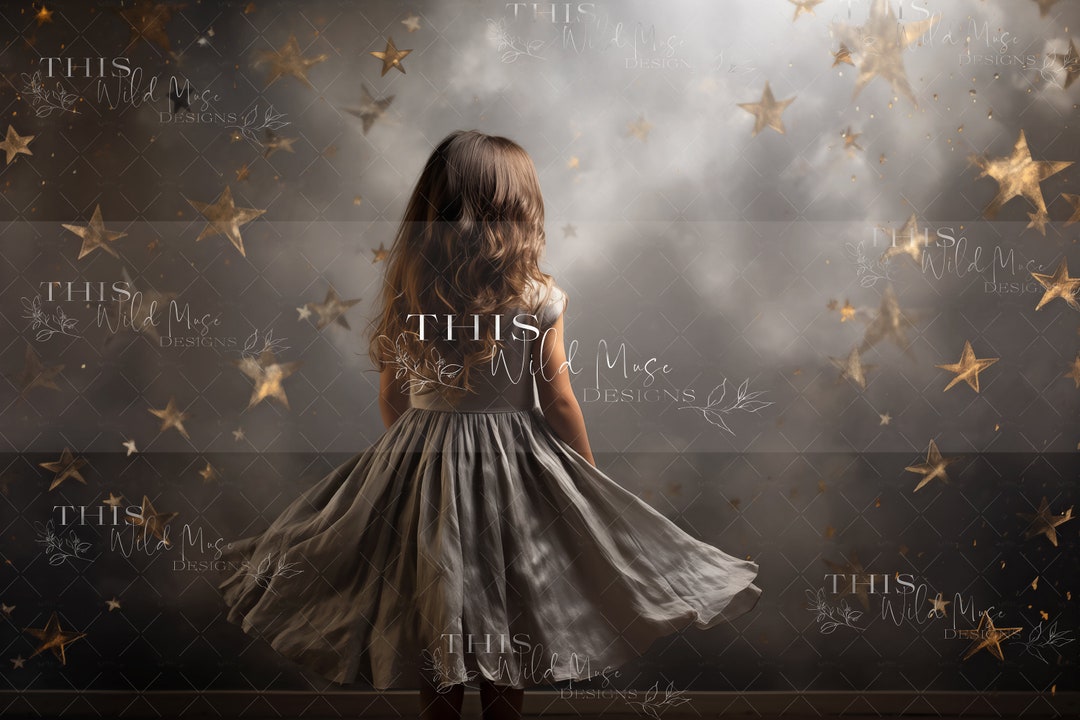 Studio Digital Backdrop, Star Studio Digital Background, Textured ...