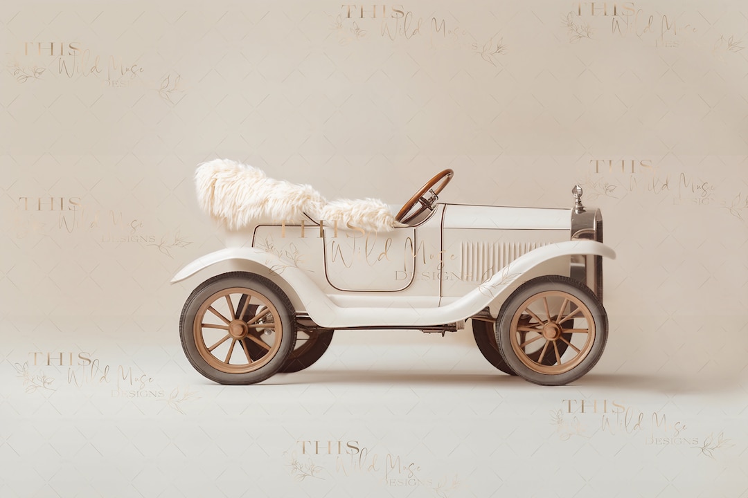 Newborn Vintage Car Digital Backgrounds, Newborn Composite, Toddler ...