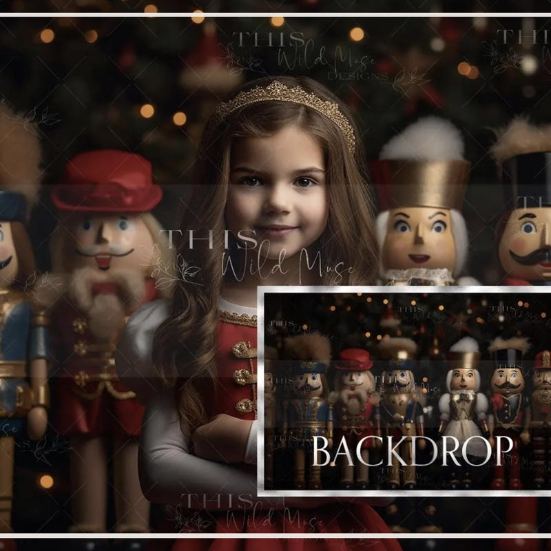 Nutcracker Backdrop - Etsy