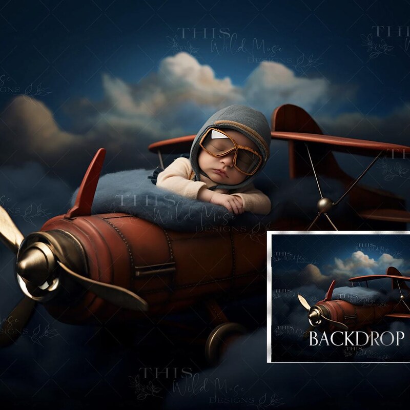 Airplane Backdrop - Etsy