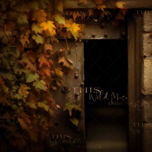 Rustic Fall Portrait Digital Background, Autumn, Fall Tones, Portrait ...