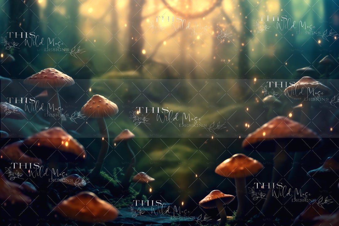 Fairy Magic Digital Background, Fairies, Magic, Whimsical Digital ...