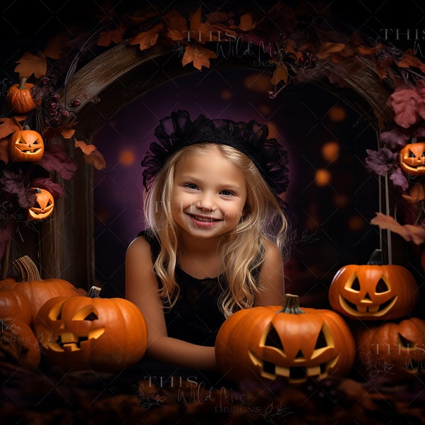 Halloween Backdrop - Etsy
